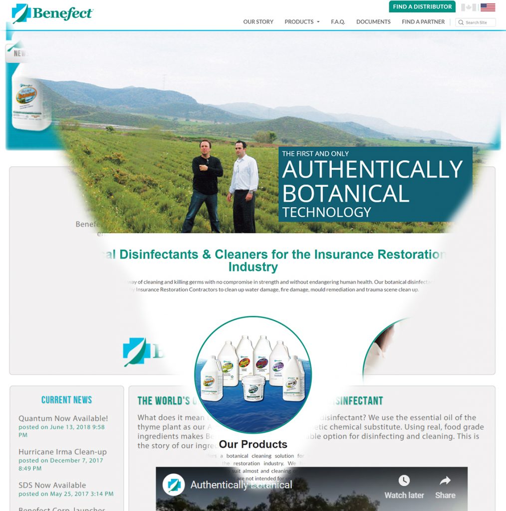 New Benefect® website launches as business joins ICP Group’s new ...